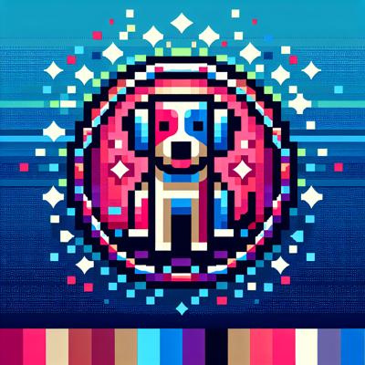 Pixel-art style logo | YouML